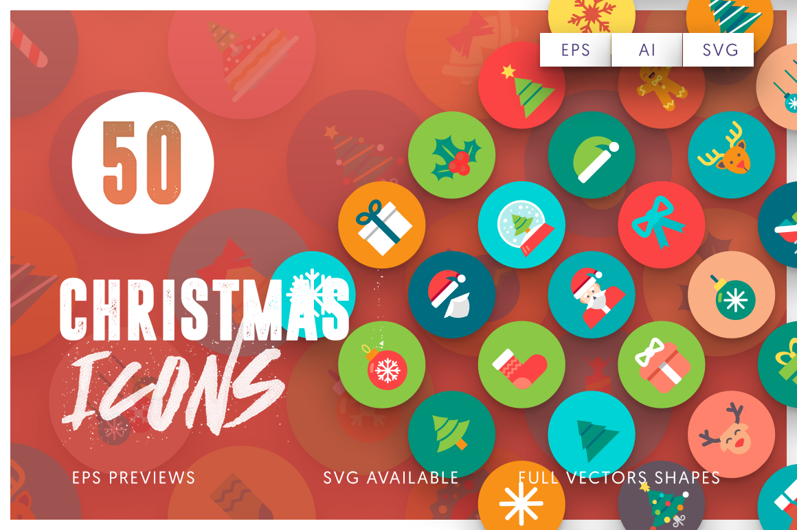 50 Christmas Icons 3 - Dighital Icons | Premium Icon Sets For All Your ...