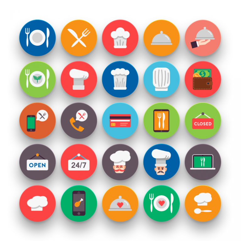 50 Restaurant Icons - Dighital Icons | Premium Icon Sets For All Your ...