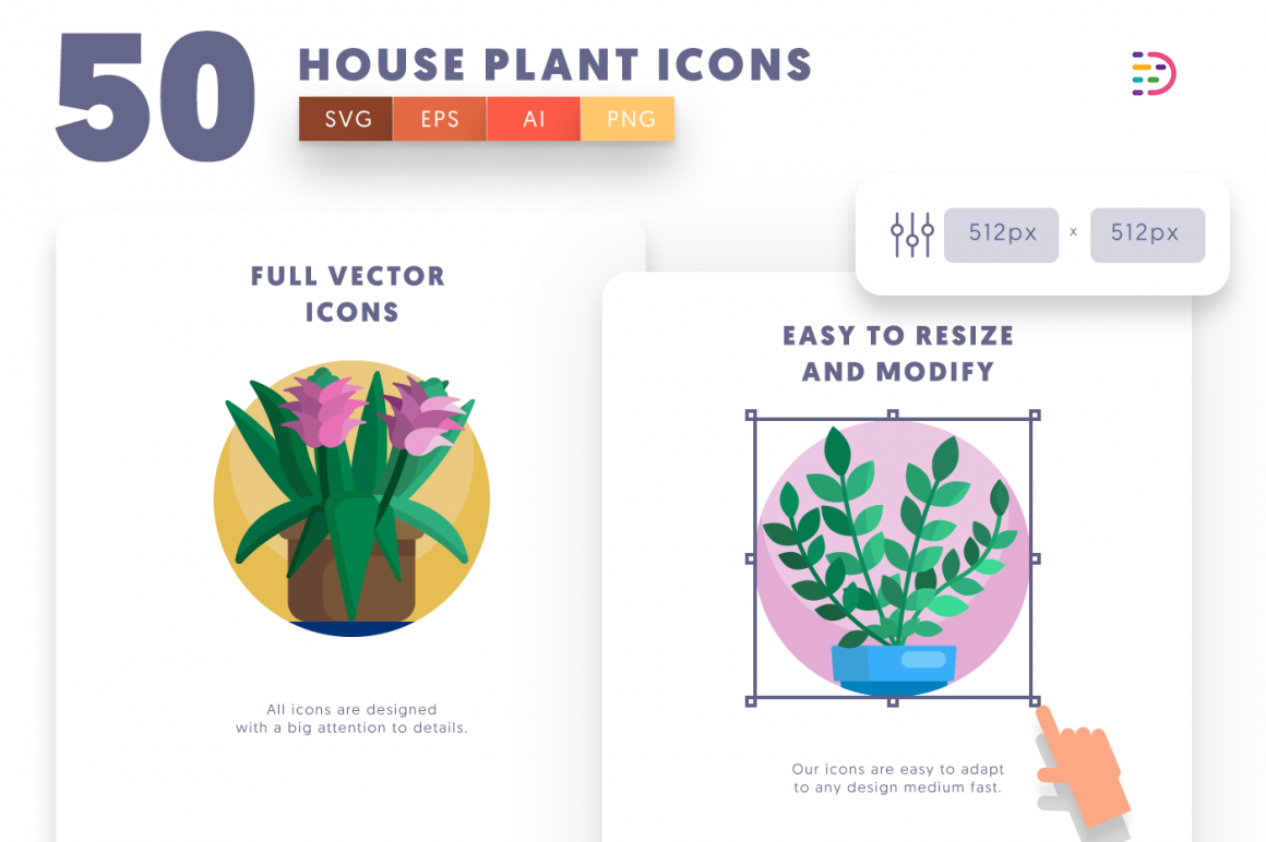 50 House Plant Icons - Dighital Icons | Premium Icon Sets For All Your ...