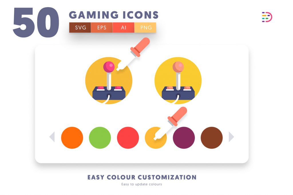50 Gaming Icons - Dighital Icons | Premium Icon Sets For All Your Designs!