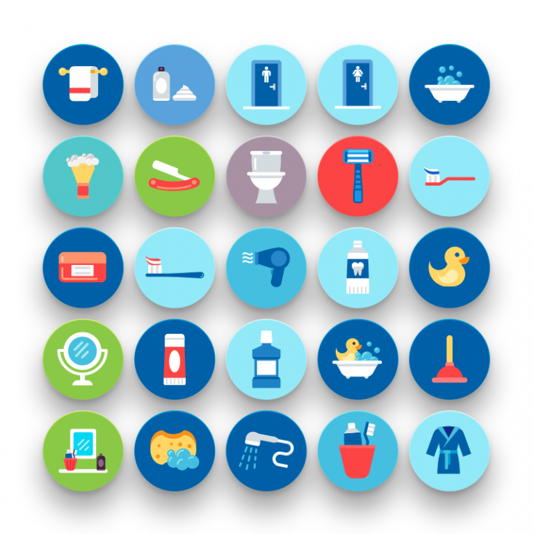 50 Bathroom Icons - Dighital Icons | Premium Icon Sets For All Your ...