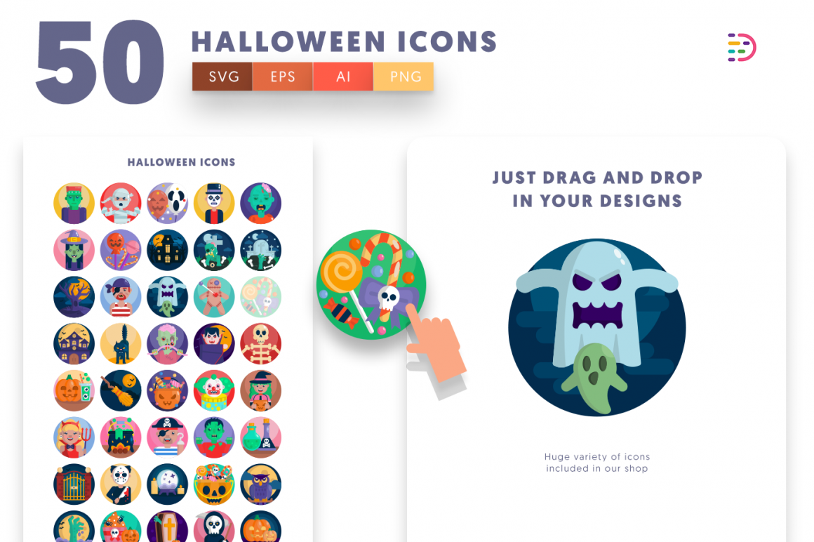 50 Halloween Icons - Dighital Icons | Premium Icon Sets For All Your ...