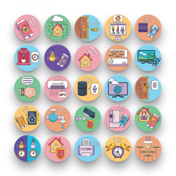 50 Smart homes & IoT Icons - Dighital Icons | Premium Icon Sets For All ...