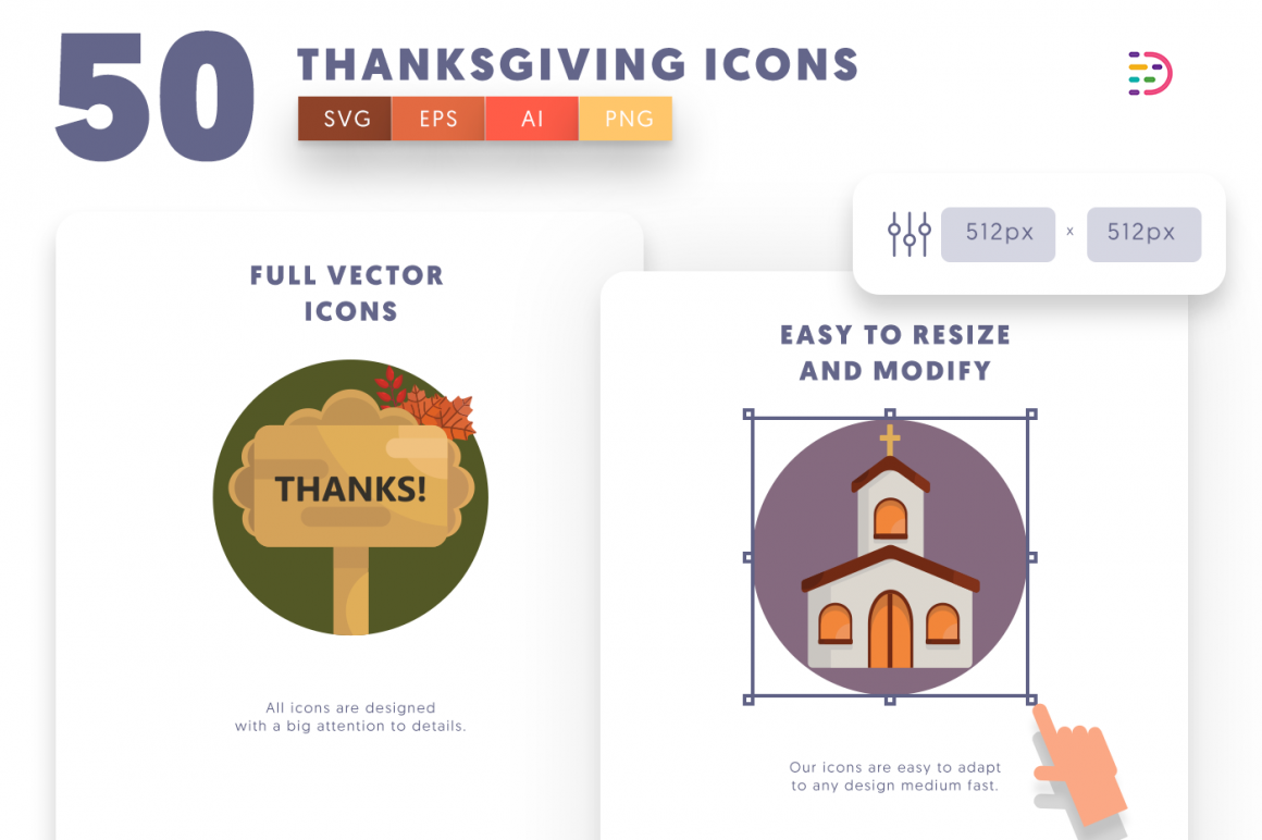 50 Thanksgiving Icons - Dighital Icons | Premium Icon Sets For All Your ...