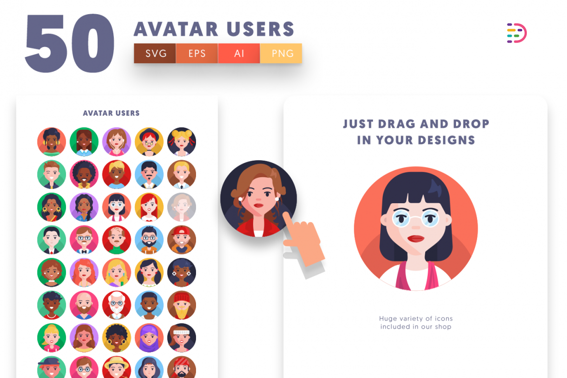 Avatar Users Icons - Dighital Icons | Premium Icon Sets For All Your ...