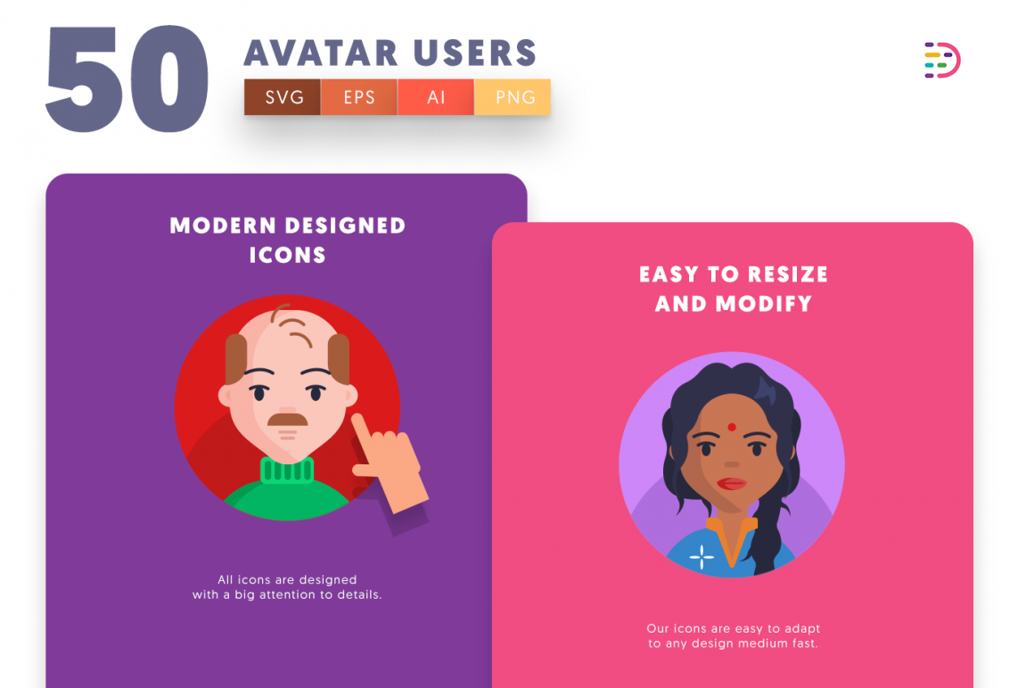 Avatar Users Icons - Dighital Icons | Premium Icon Sets For All Your ...