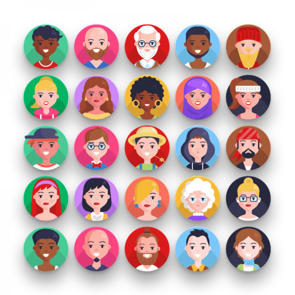 Avatar Users Icons - Dighital Icons | Premium Icon Sets For All Your ...