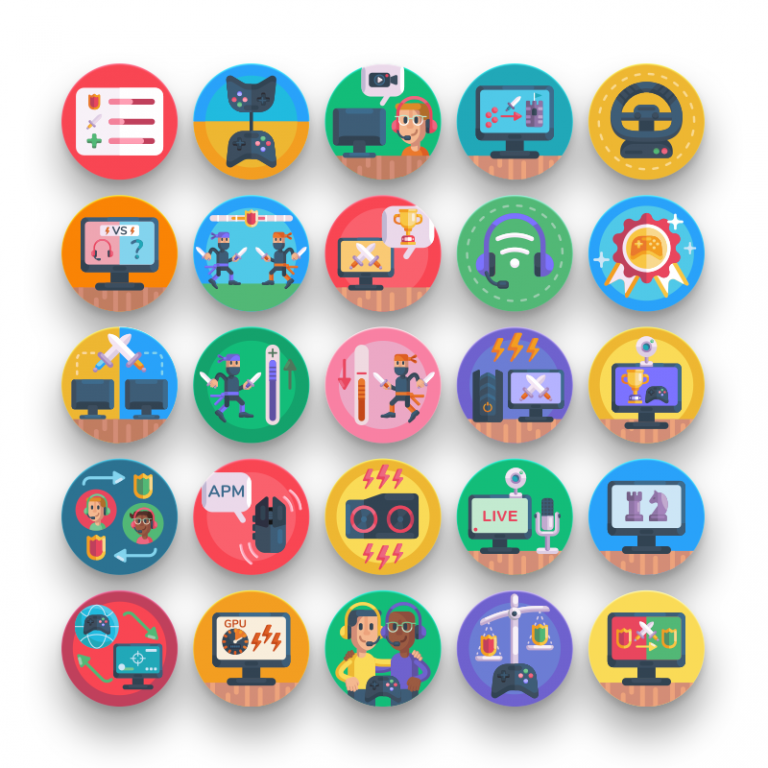 Esport Gaming Icons - Dighital Icons | Premium Icon Sets For All Your ...