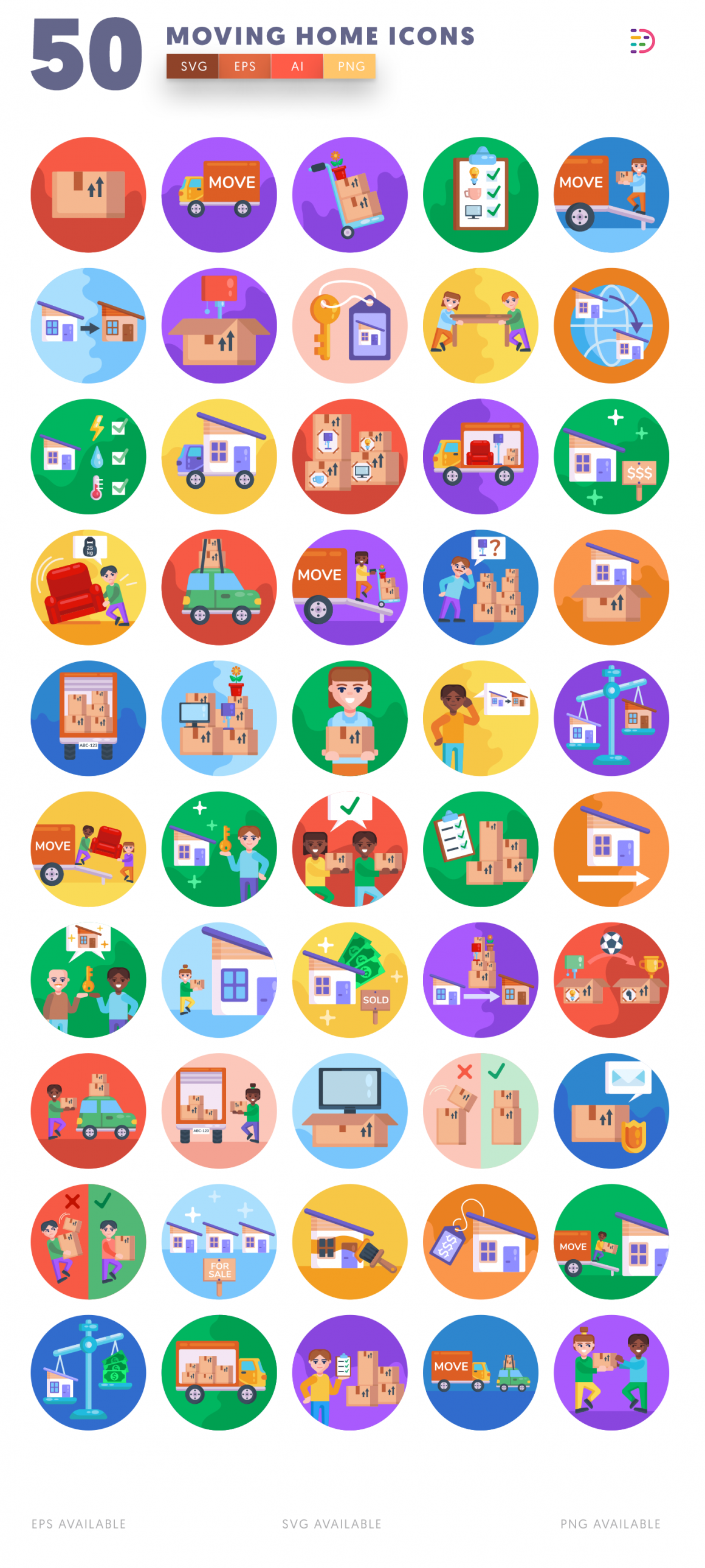 Moving Home Icons - Dighital Icons | Premium Icon Sets For All Your ...