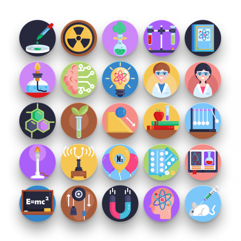 Science Icons - Dighital Icons | Premium Icon Sets For All Your Designs!