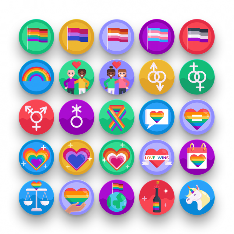 50 Pride LGBT Icons - Dighital Icons | Premium Icon Sets For All Your ...