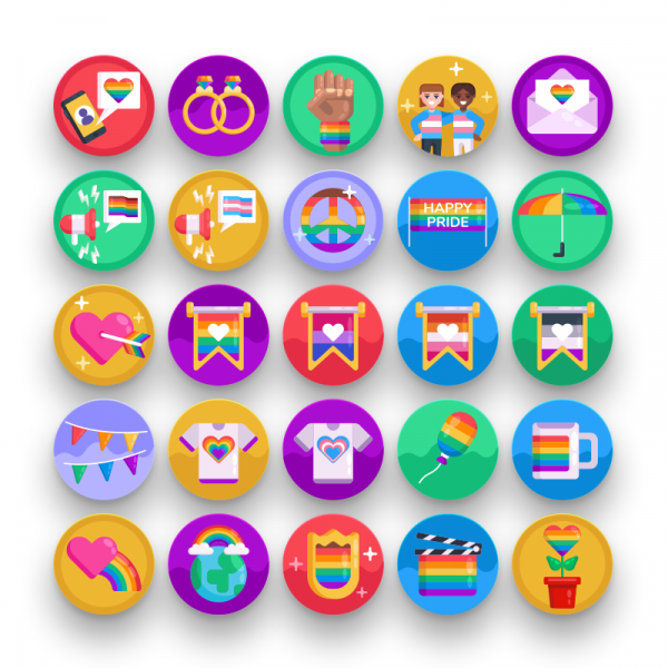 50 Pride LGBT Icons - Dighital Icons | Premium Icon Sets For All Your ...