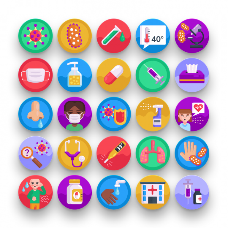 50 Virus Icons - Dighital Icons | Premium Icon Sets For All Your Designs!