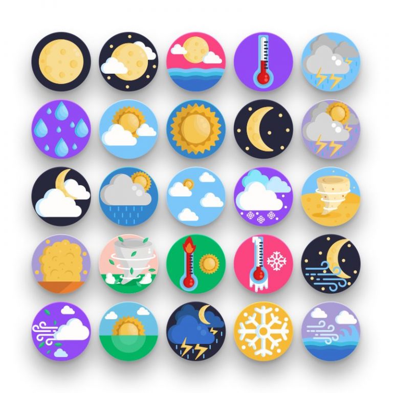 50 Weather Icons - Dighital Icons | Premium Icon Sets For All Your Designs!