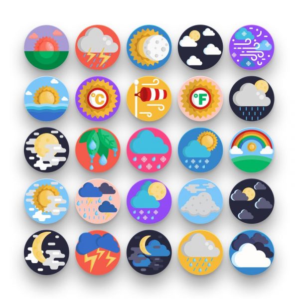 50 Weather Icons - Dighital Icons | Premium Icon Sets For All Your Designs!