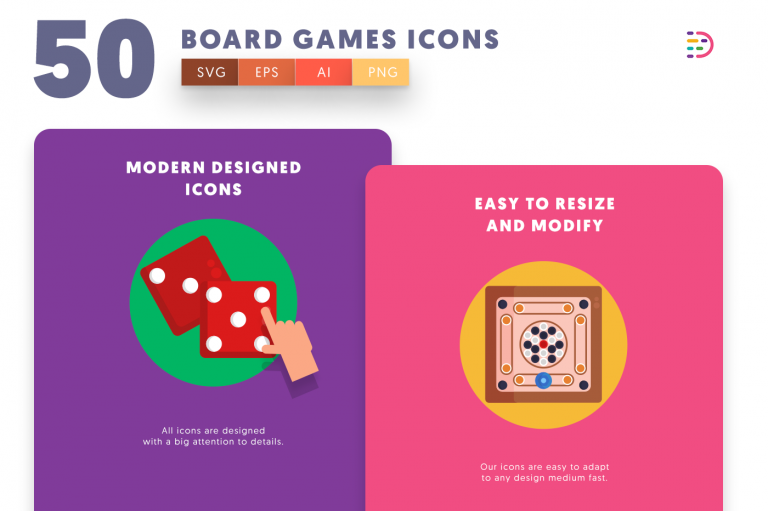 50 Board Games Icons - Dighital Icons | Premium Icon Sets For All Your ...