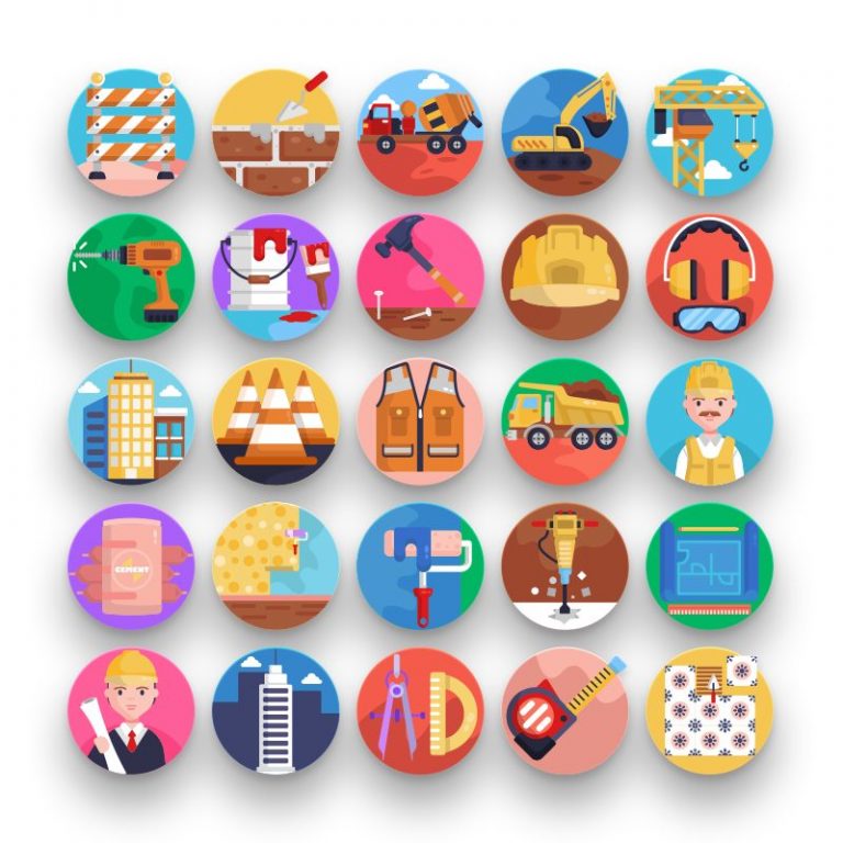 50 Construction & Building Icons - Dighital Icons | Premium Icon Sets ...