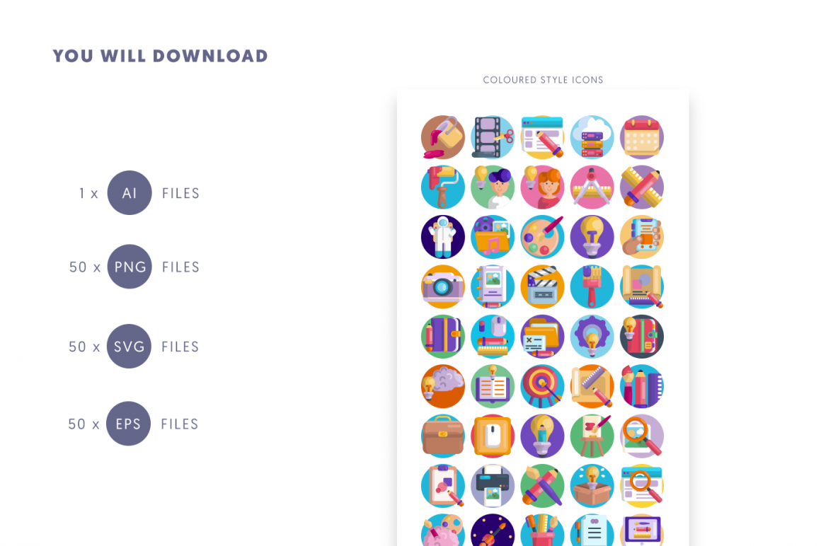 50 Creative Design Icons - Dighital Icons | Premium Icon Sets For All ...