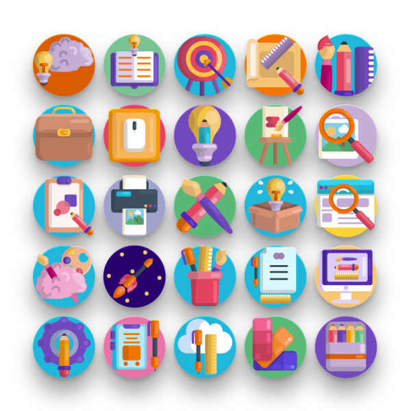 50 Creative Design Icons - Dighital Icons | Premium Icon Sets For All ...