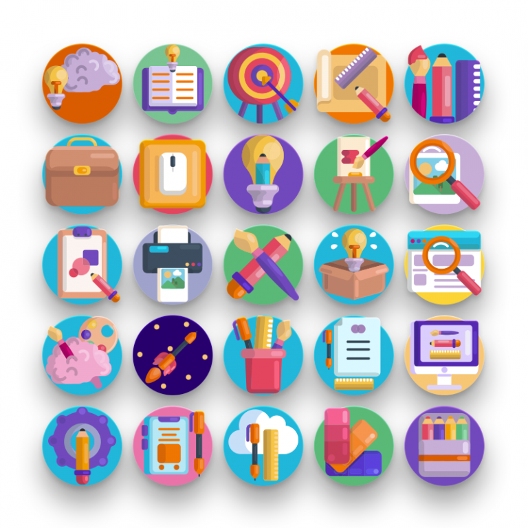 50 Creative Design Icons - Dighital Icons | Premium Icon Sets For All ...