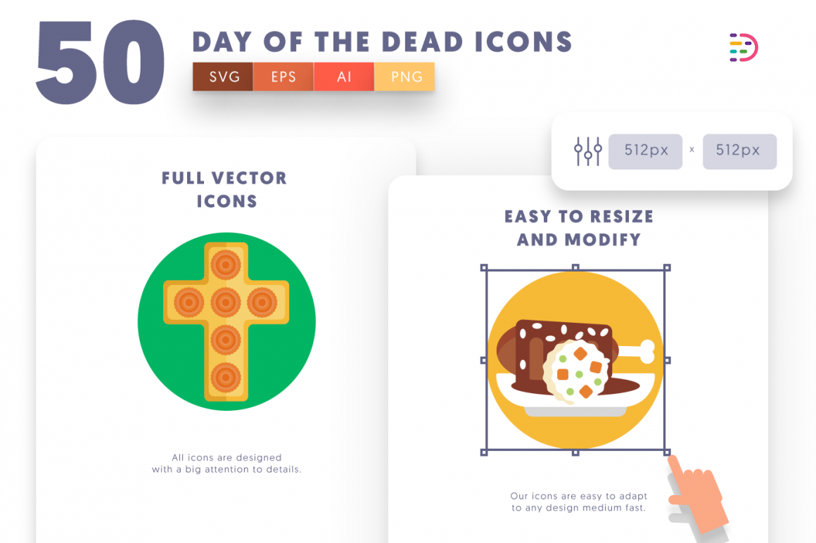 50 Day of the Dead Icons - Dighital Icons | Premium Icon Sets For All ...