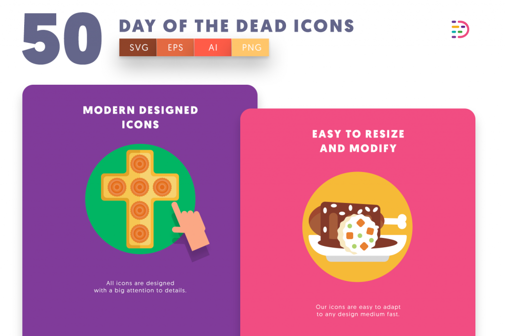 50 Day of the Dead Icons - Dighital Icons | Premium Icon Sets For All ...