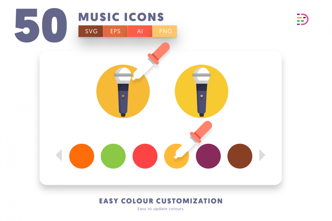 50 Music Icons - Dighital Icons | Premium Icon Sets For All Your Designs!