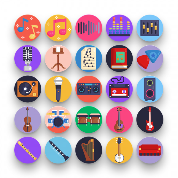 50 Music Icons - Dighital Icons | Premium Icon Sets For All Your Designs!