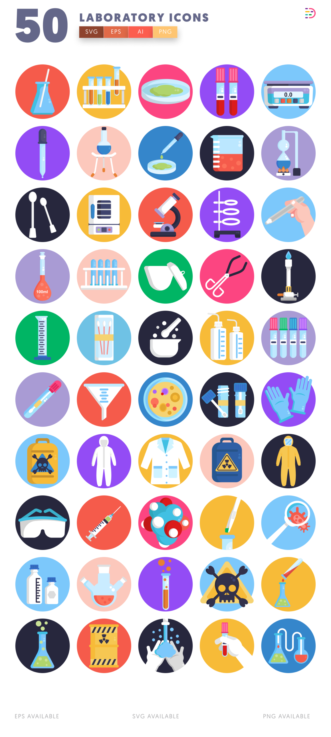 50 Laboratory Icons - Dighital Icons | Premium Icon Sets For All Your ...