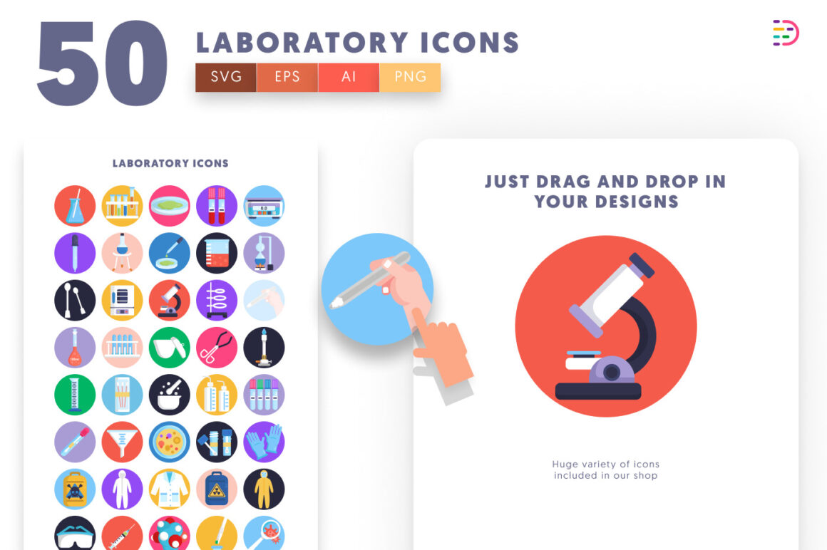 50 Laboratory Icons - Dighital Icons | Premium Icon Sets For All Your ...