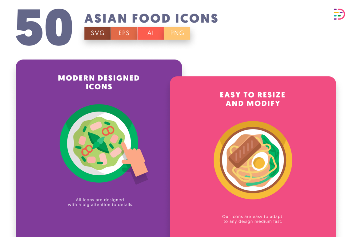 50 Asian Food Icons - Dighital Icons | Premium Icon Sets For All Your ...