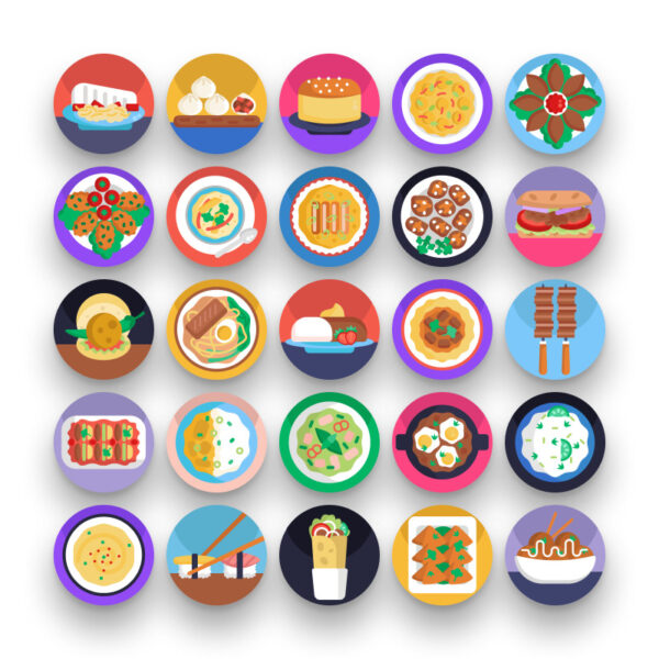50 Asian Food Icons - Dighital Icons | Premium Icon Sets For All Your ...