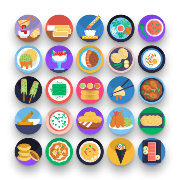 50 Asian Food Icons - Dighital Icons | Premium Icon Sets For All Your ...
