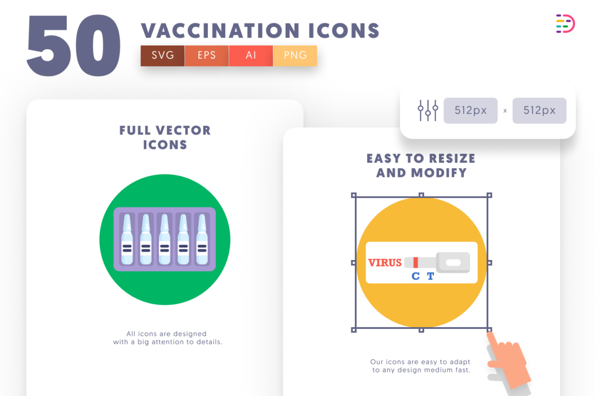 50 Vaccination Icons - Dighital Icons | Premium Icon Sets For All Your ...