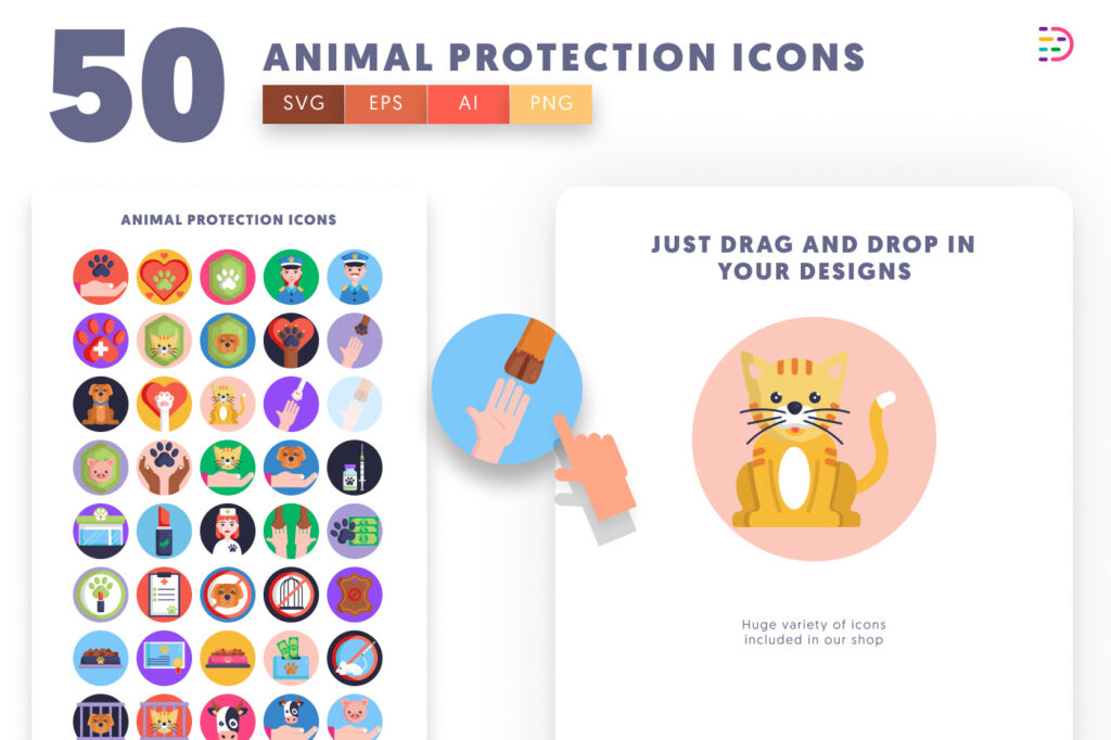 50 Animal Protection Icons - Dighital Icons | Premium Icon Sets For All ...