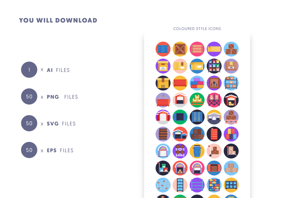 50 Storage Icons - Dighital Icons | Premium Icon Sets For All Your Designs!