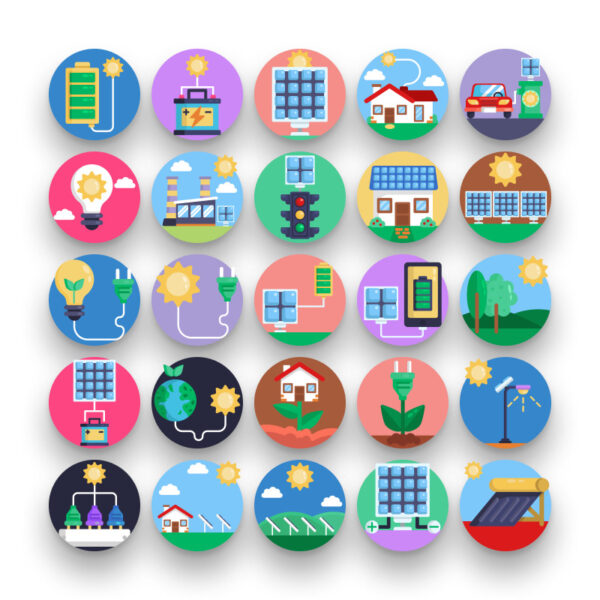 50 Solar Energy Icons - Dighital Icons | Premium Icon Sets For All Your ...