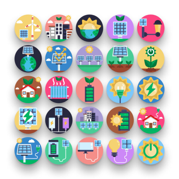 50 Solar Energy Icons - Dighital Icons | Premium Icon Sets For All Your ...