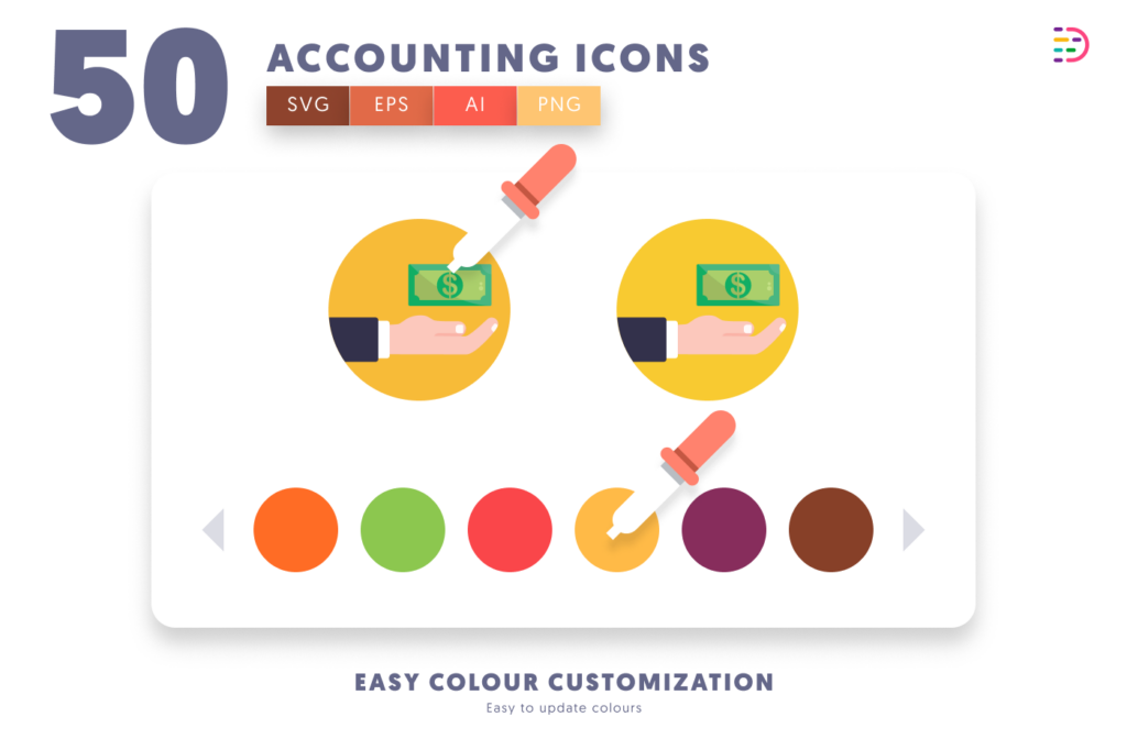 50 Accounting Icons - Dighital Icons | Premium Icon Sets For All Your ...