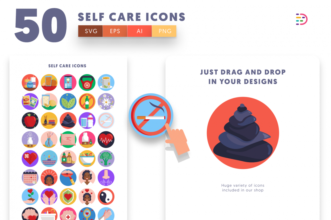 50 Self Care Icons - Dighital Icons | Premium Icon Sets For All Your ...