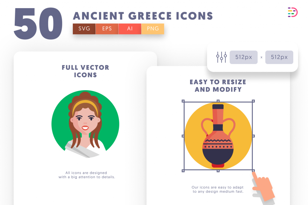 50 Ancient Greece Icons - Dighital Icons | Premium Icon Sets For All ...