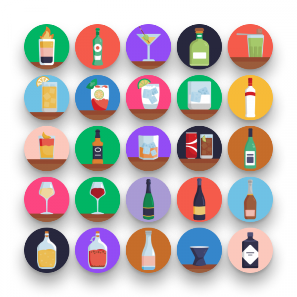 50 Alcohol Icons - Dighital Icons | Premium Icon Sets For All Your Designs!