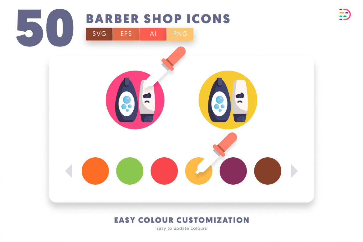 50 Barber Shop Icons - Dighital Icons | Premium Icon Sets For All Your ...