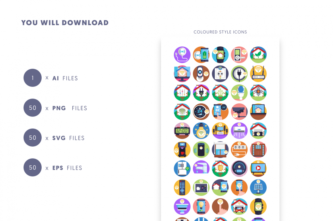 50 Smart Home Icons - Elevate your home automation system